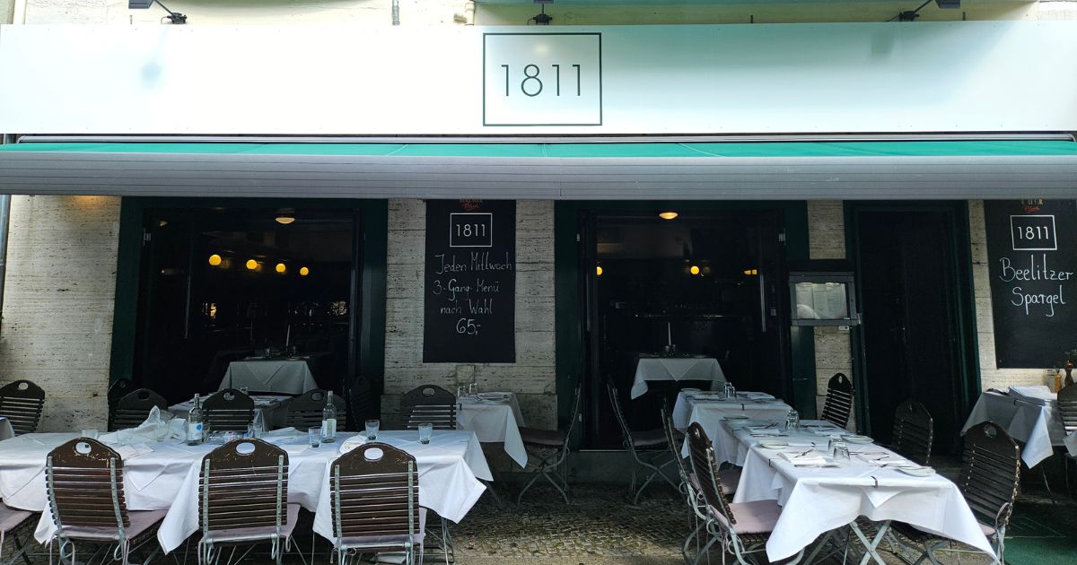 Restaurant Spotlight: 1811 in Berlin – Timeless Taste in Charlottenburg ...