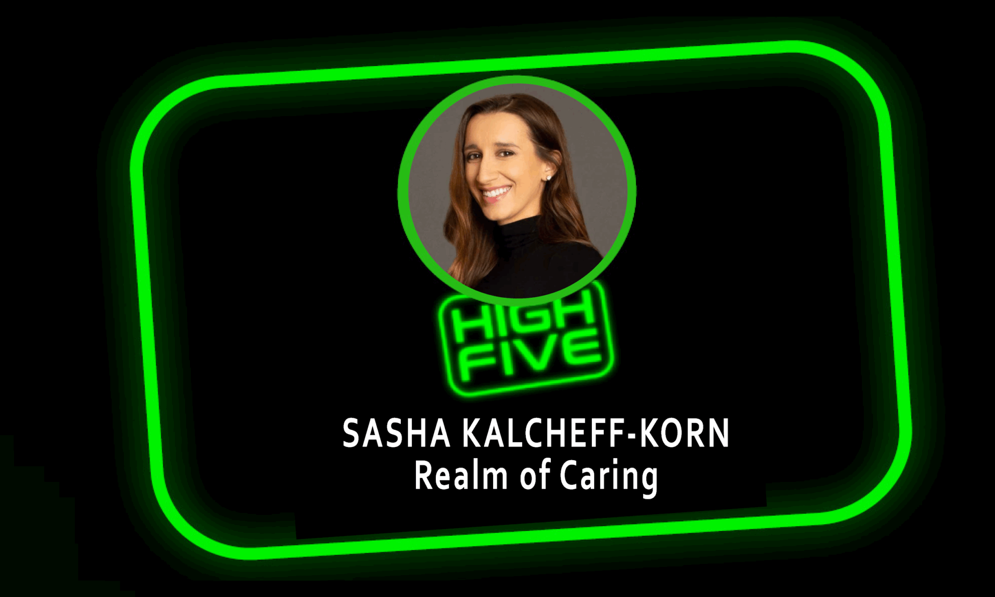 High Five: Sasha Kalcheff-Korn, Realm Of Caring - BEARD BROS PHARMS